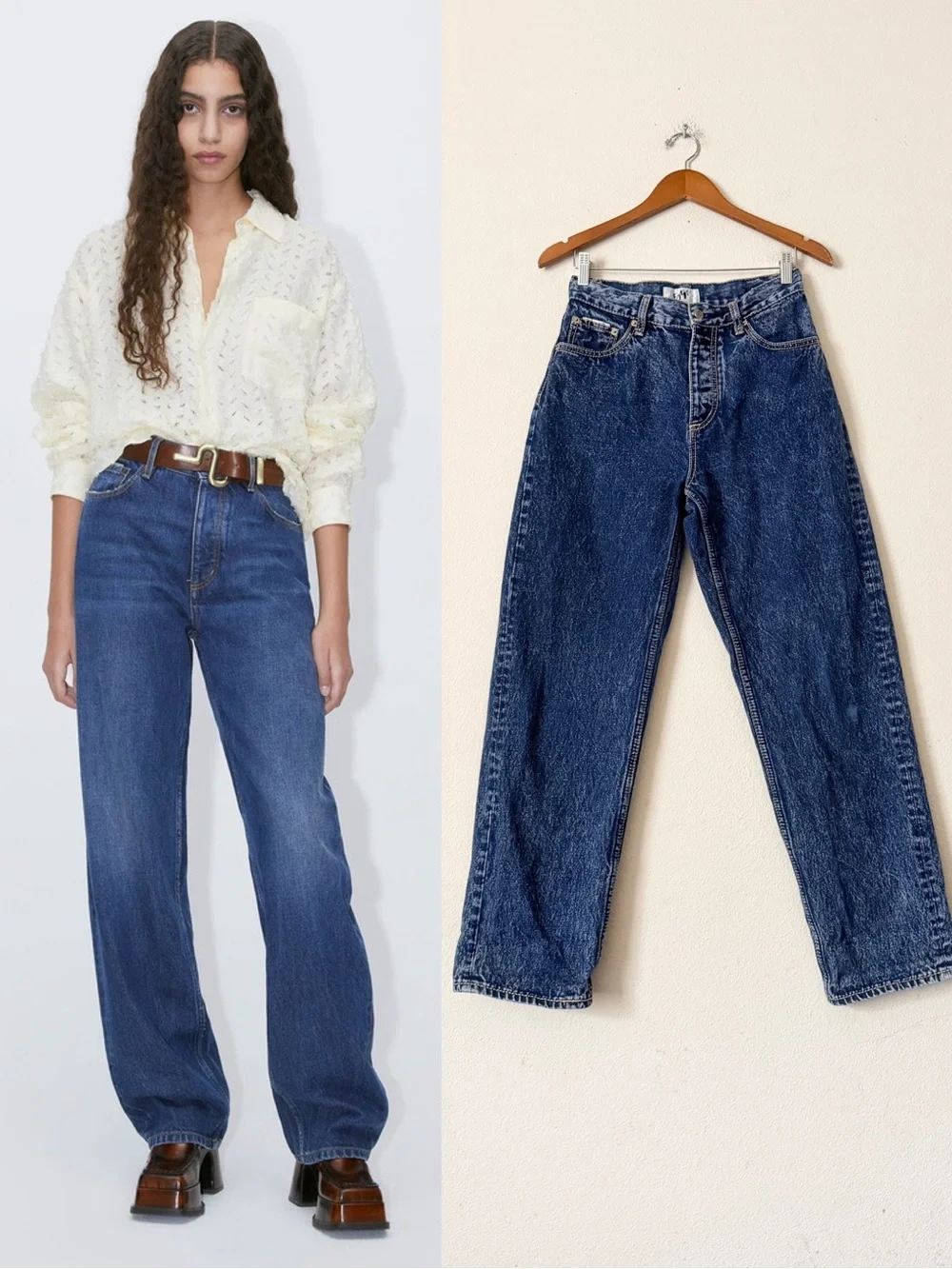 Eytys | Jeans | Eytys Size 2632 Benz High Rise Straight Leg Jeans In ...